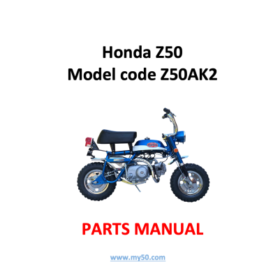 Free Honda Z50 Identification guide - MY50 Motorcycles