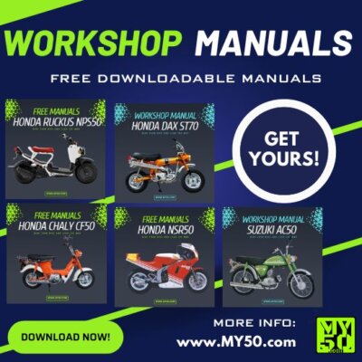 Free Motorcycle Workshop Manuals - MY50 Motorcycles