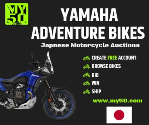 Japanese Motorcycle Auctions Guide - MY50 Motorcycles