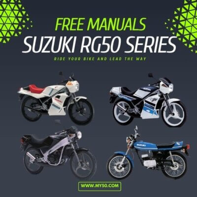 Suzuki RG50 Gamma Workshop Manual - MY50 Motorcycles